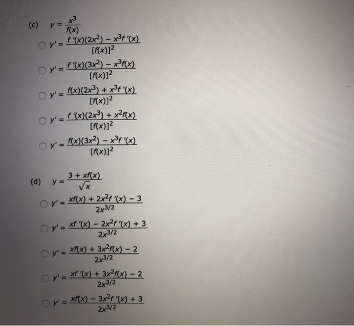 Solved 10. [-/4 Points] DETAILS Iff is a differentiable | Chegg.com