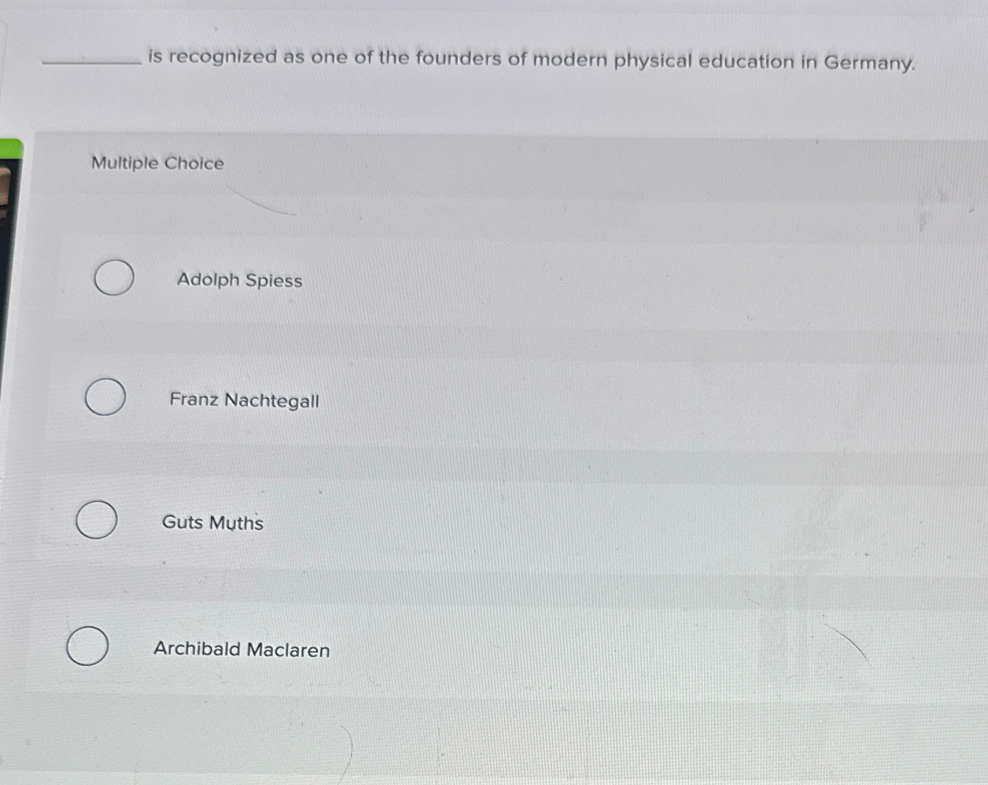 Solved ﻿is recognized as one of the founders of modern | Chegg.com