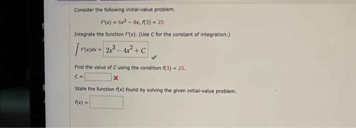Solved Consider the following initial-value problem. | Chegg.com