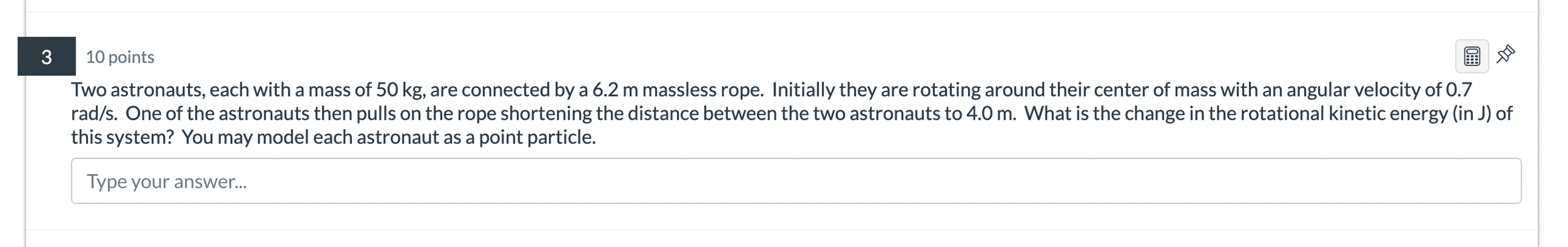Solved Two astronauts, each with a mass of 50kg, ﻿are | Chegg.com
