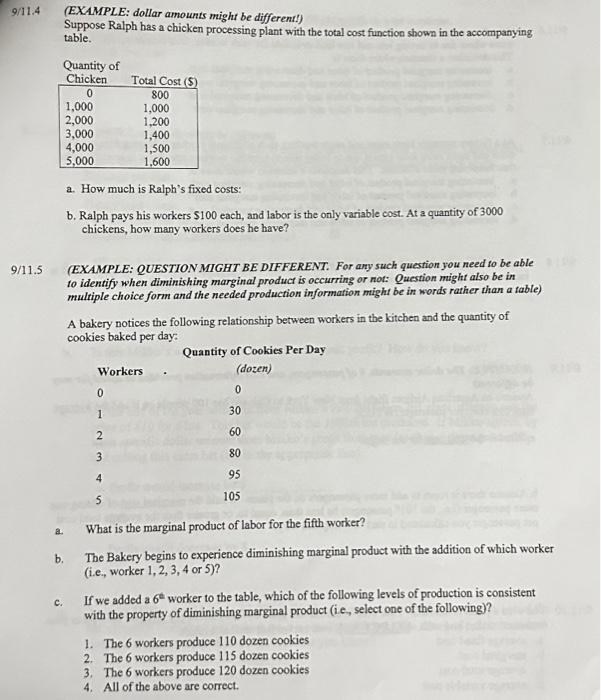 Solved 4 (EXAMPLE: dollar amounts might be different') | Chegg.com
