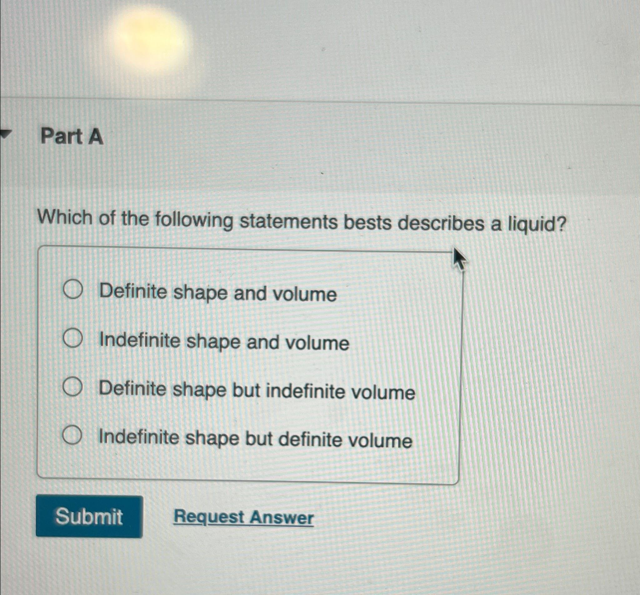 Solved Part AWhich of the following statements bests | Chegg.com