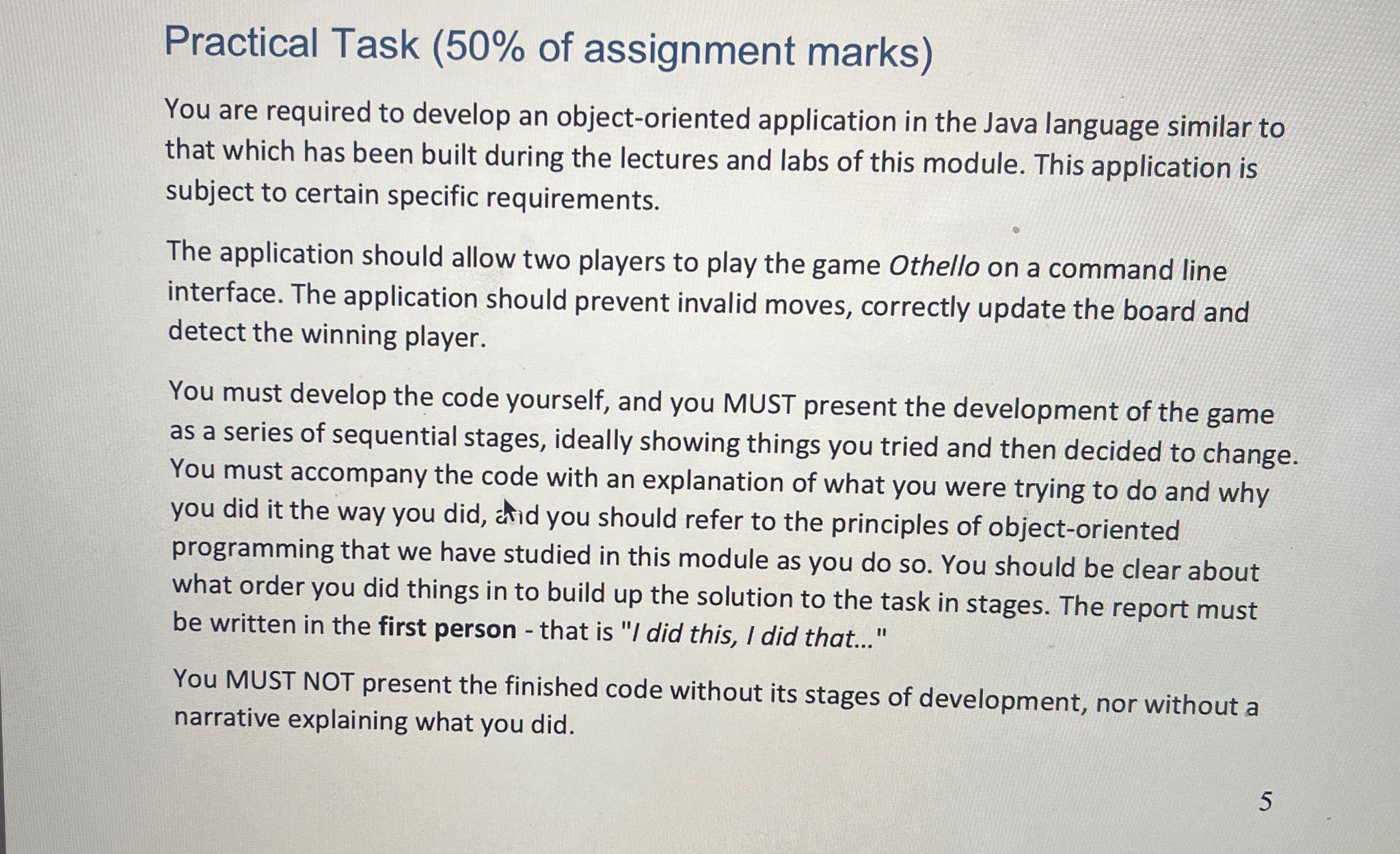 Solved Practical Task (50% ﻿of assignment marks)You are | Chegg.com
