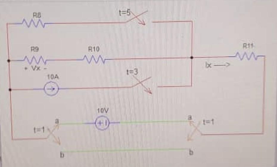 Solved Calculate Volatage Vx and Current Ix at t=6s usimg | Chegg.com Solved Calculate Volatage Vx and Current Ix at t=6s usimg | Chegg.com