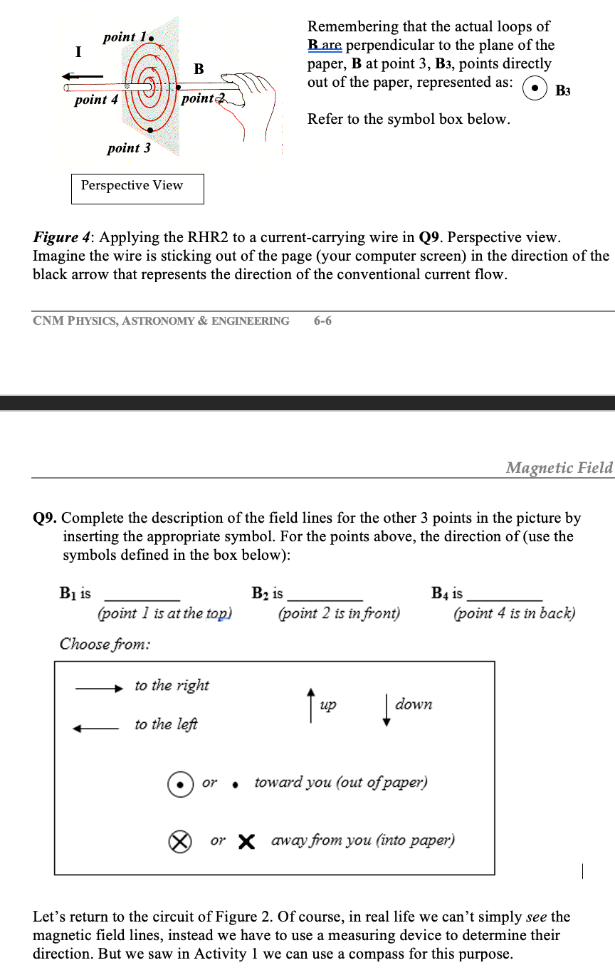 Solved Remembering that the actual loops ofB are | Chegg.com