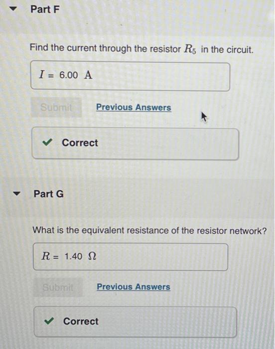 Solved Find the current through the battery in the circuit | Chegg.com