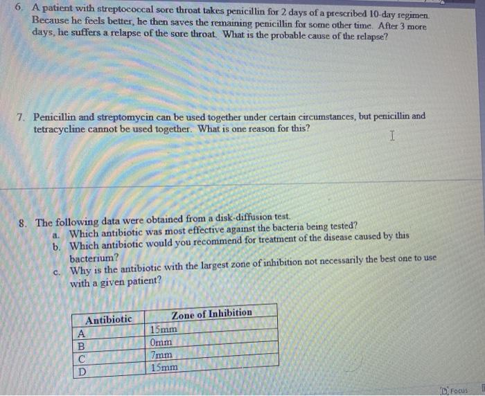 Solved 1. What is the difference between broad spectrum | Chegg.com