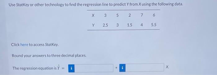 Solved Click here to access StatKey. Round your answers to | Chegg.com