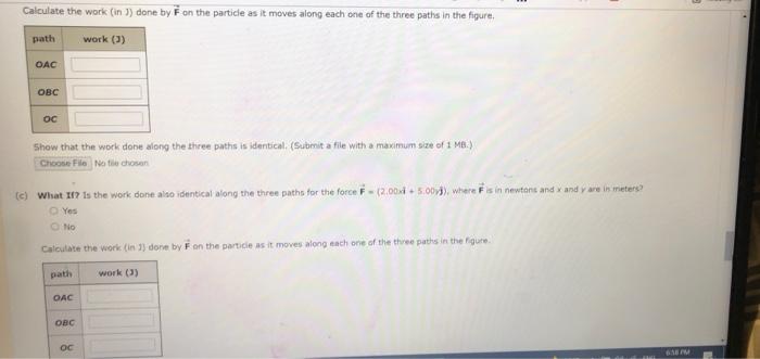 Solved A Suppose A Constant Force Acts On An Object The