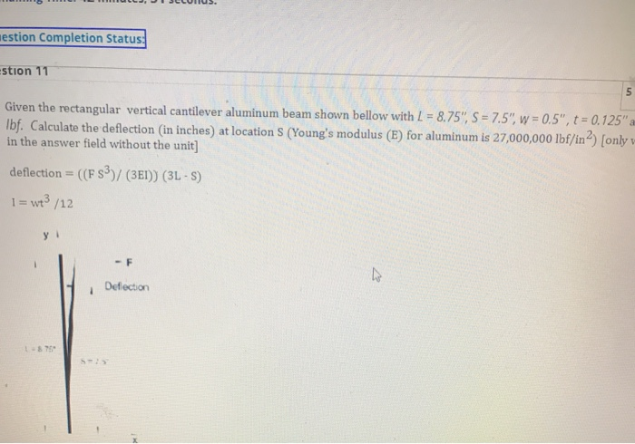 Solved estion Completion Status: stion 11 5 Given the | Chegg.com Solved estion Completion Status: stion 11 5 Given the | Chegg.com
