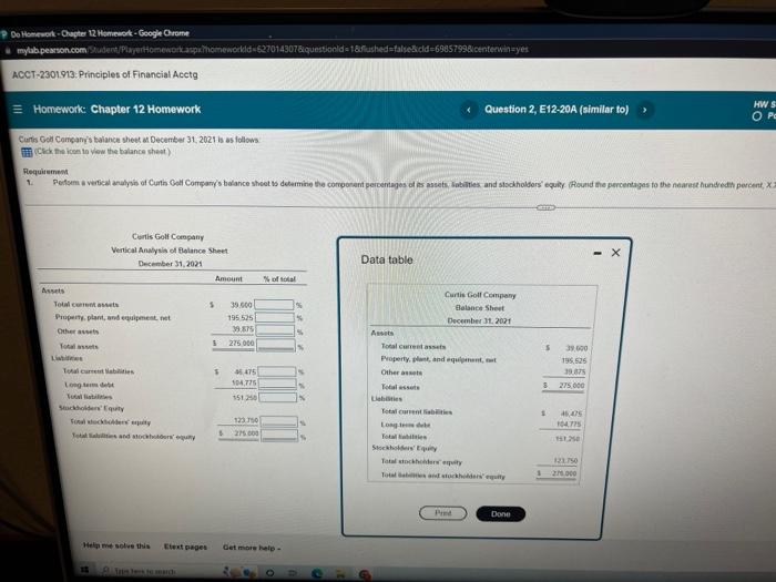 Solved P Do Homework-Chapter 12 Homework-Google Chrome | Chegg.com