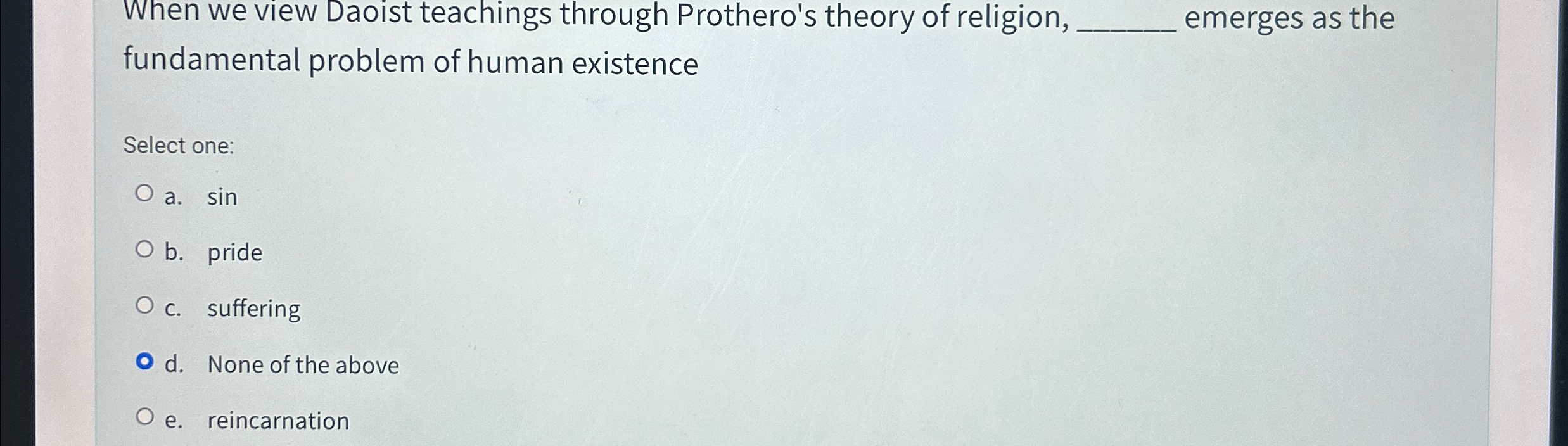 Solved When we view Daoist teachings through Prothero's | Chegg.com