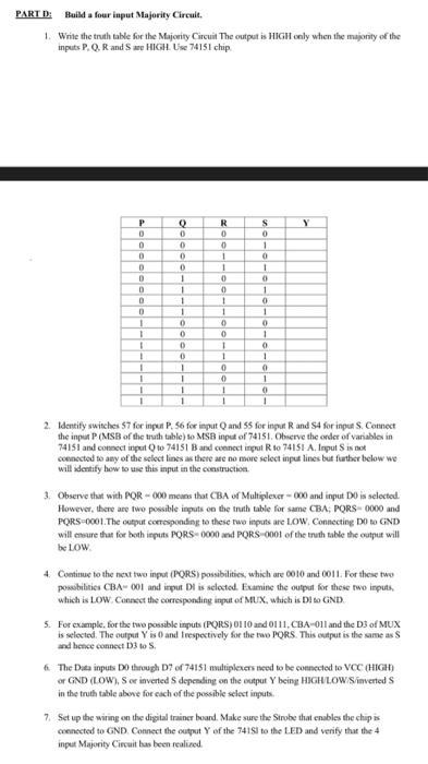 1. The IC 74153 contains two, 4 data input | Chegg.com