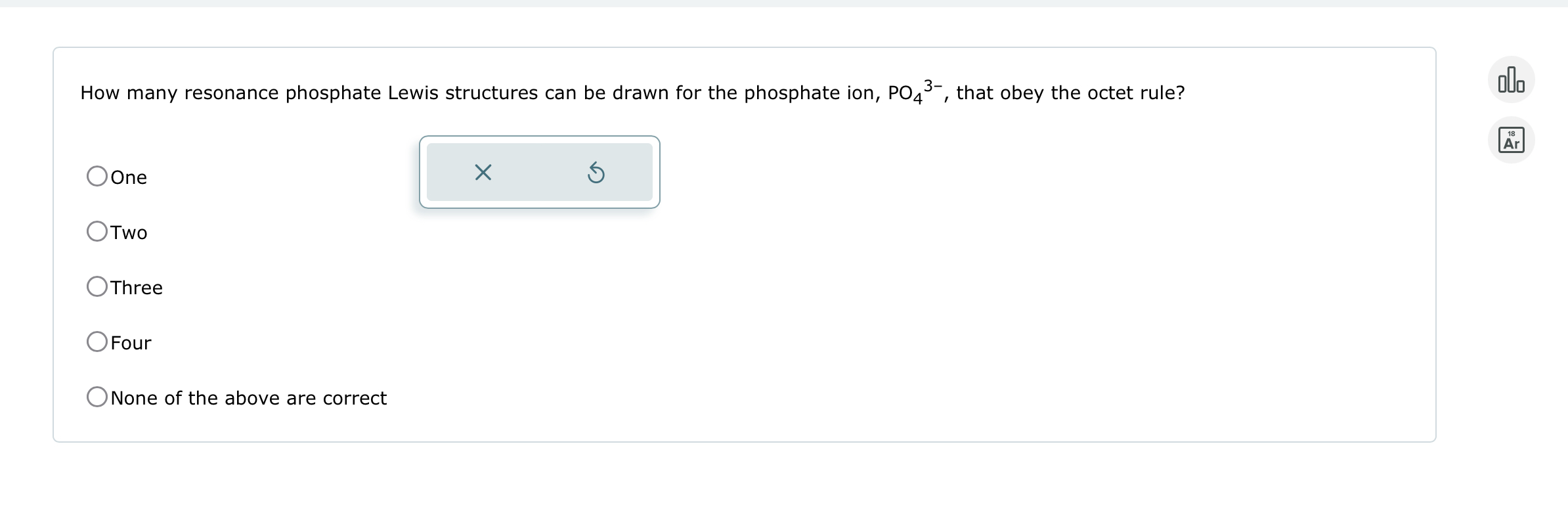 Solved How many resonance phosphate Lewis structures can be | Chegg.com