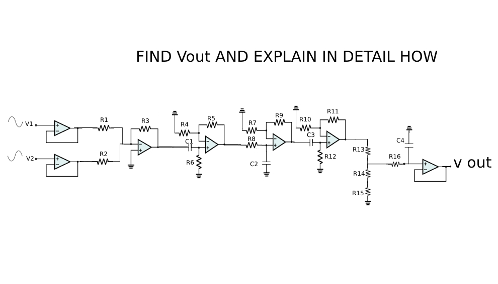 Solved FOR THE GIVEN OP-AMP CIRCUIT FIND Vout X AND EXPLAIN | Chegg.com Solved FOR THE GIVEN OP-AMP CIRCUIT FIND Vout X AND EXPLAIN | Chegg.com