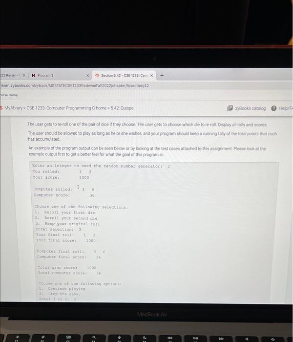 Solved The goal of this lab is to write a program that | Chegg.com