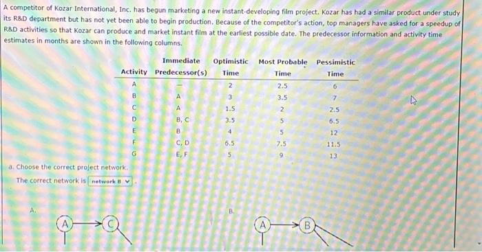 Solved A competitor of Kozar International, Inc. has begun | Chegg.com