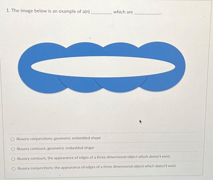 Solved 1. The image below is an example of a(n). which are O | Chegg.com