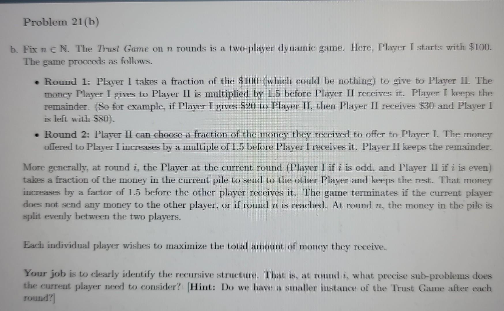 Solved 21 Standard 21 - Dynamic Programming: Identify | Chegg.com
