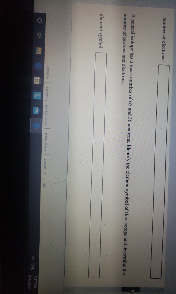 Solved Identify the missing information for each neutral | Chegg.com