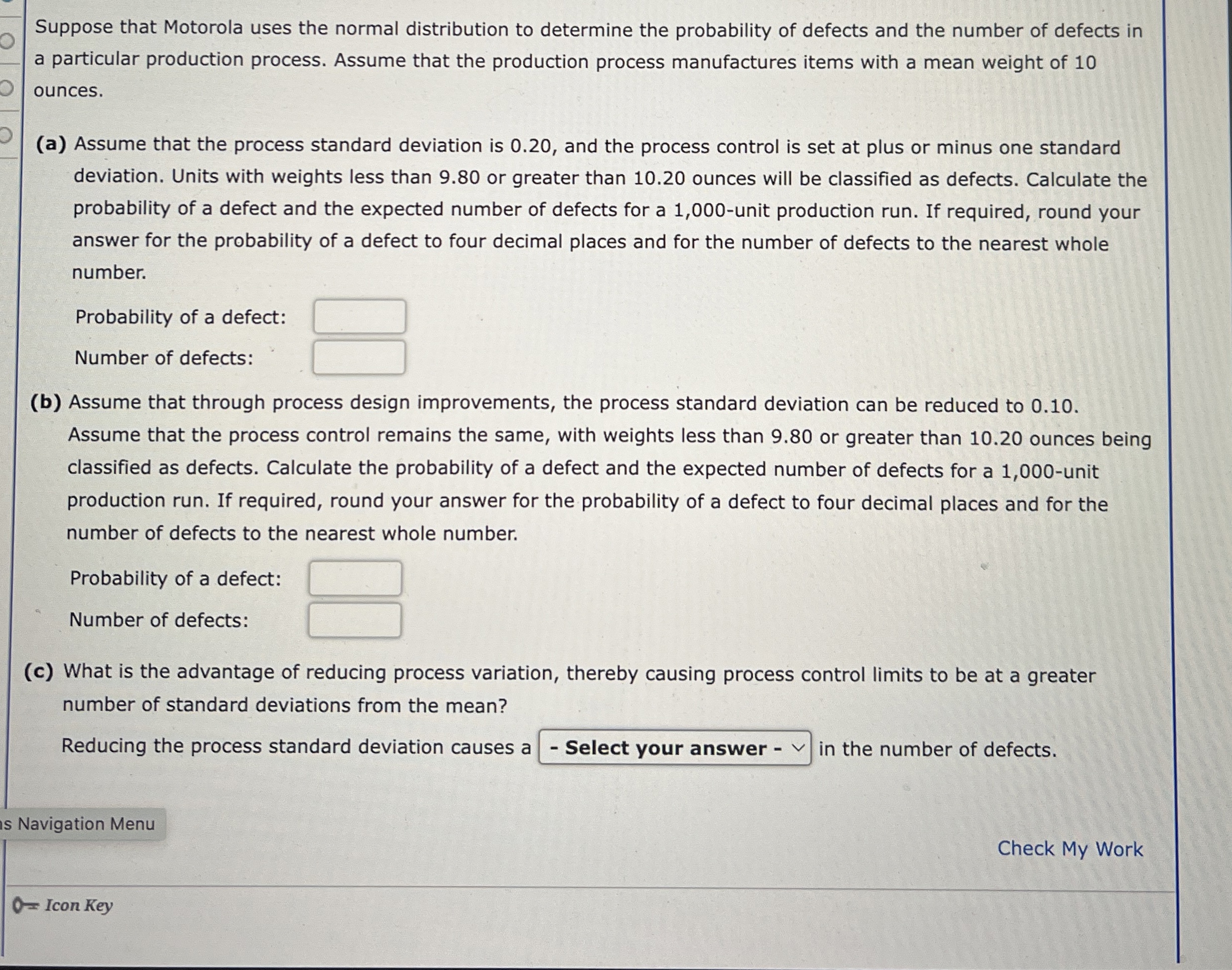 Solved Suppose that Motorola uses the normal distribution to | Chegg.com