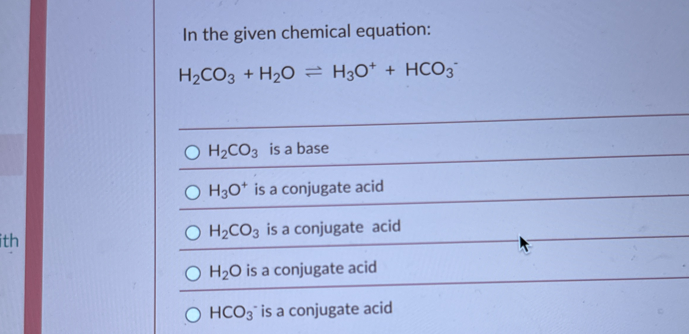 Solved In the given chemical | Chegg.com