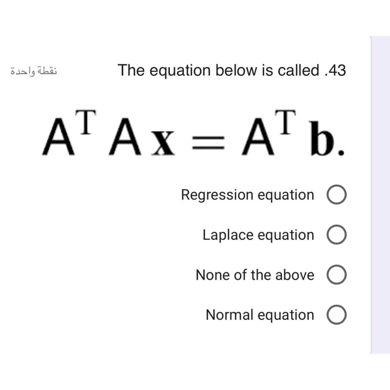 Solved ATAx=ATb. | Chegg.com