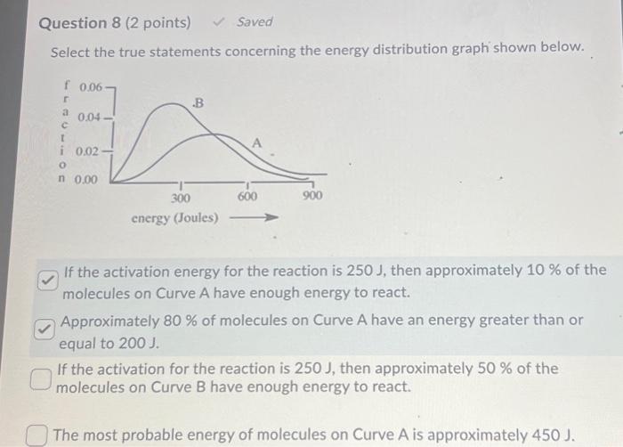 Solved Select the true statements concerning the energy | Chegg.com