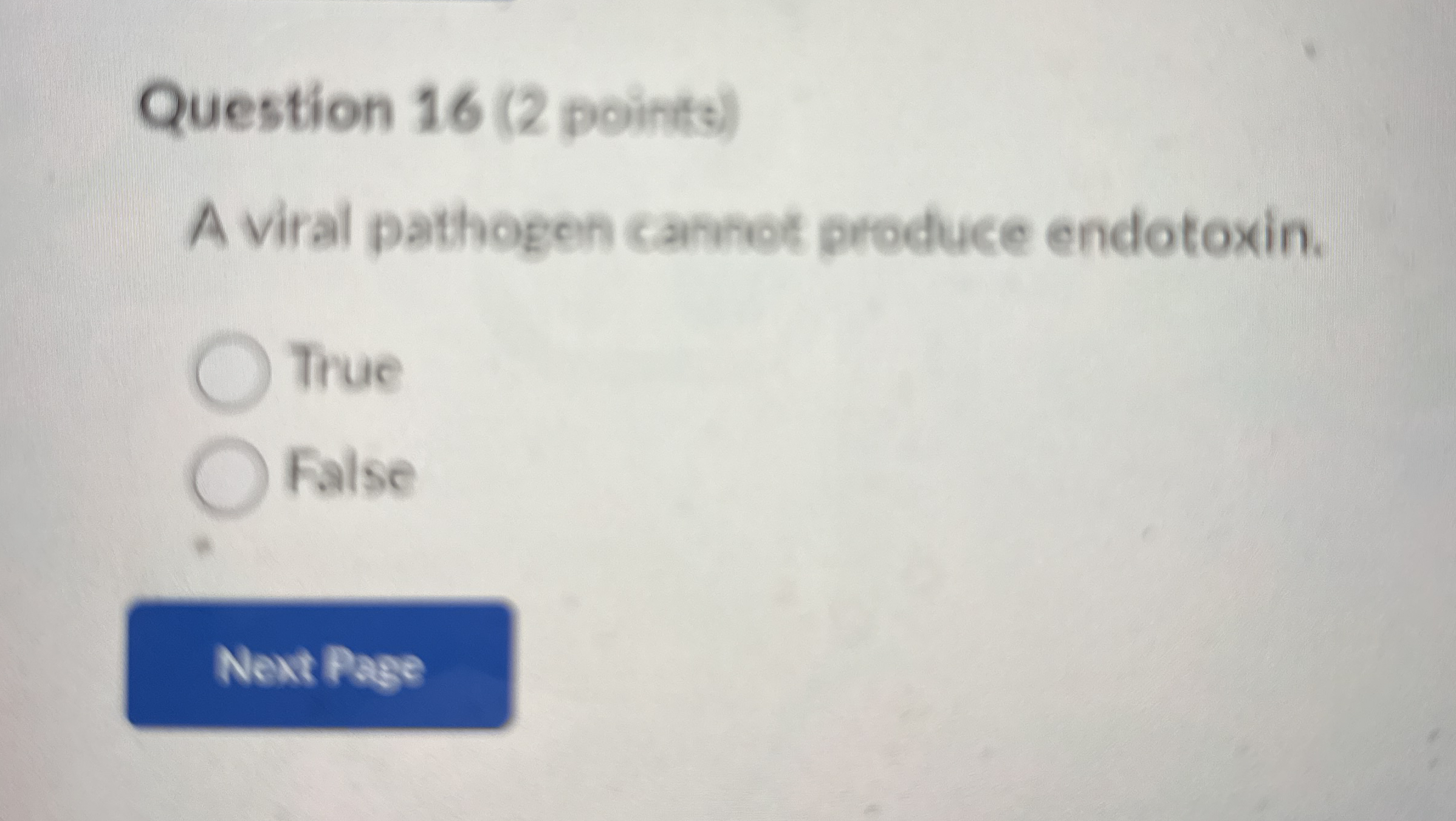 Solved Question 16 (2 ﻿points)A viral pathogen cannot | Chegg.com