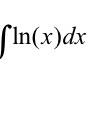 Solved ∫ln(x)dx | Chegg.com