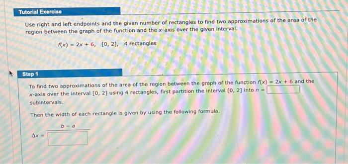 Solved Use right and left endpoints and the given number of | Chegg.com