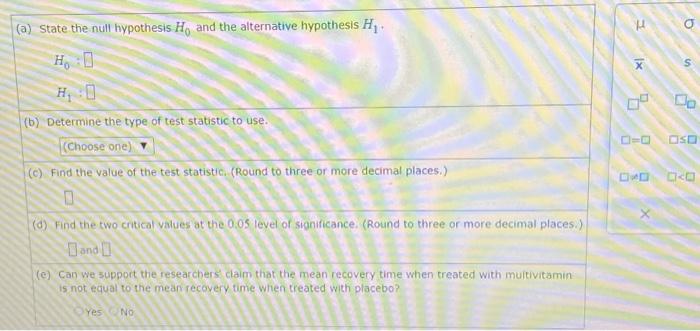 Solved a) State the null hypothesis H0 and the alternative | Chegg.com