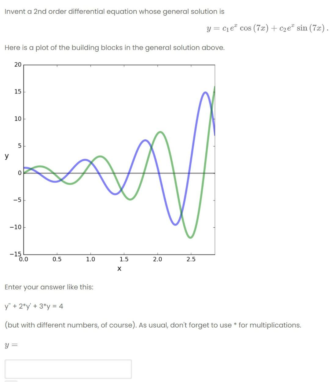 Solved dc Give a general solution formula for the | Chegg.com
