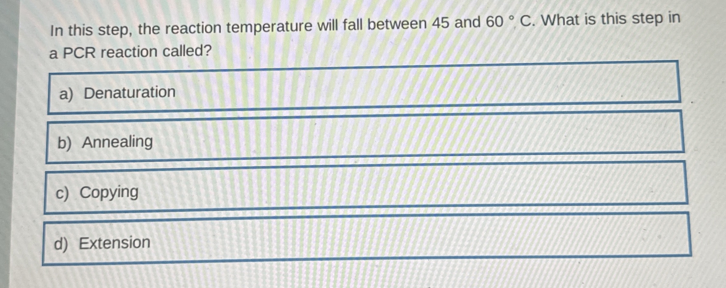 Solved In this step, the reaction temperature will fall | Chegg.com
