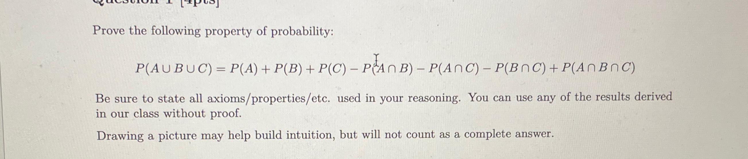 Solved Prove the following property of | Chegg.com