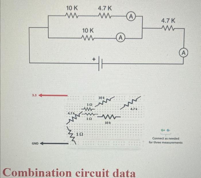 Combination circuit dataCalculate the equivalent | Chegg.com
