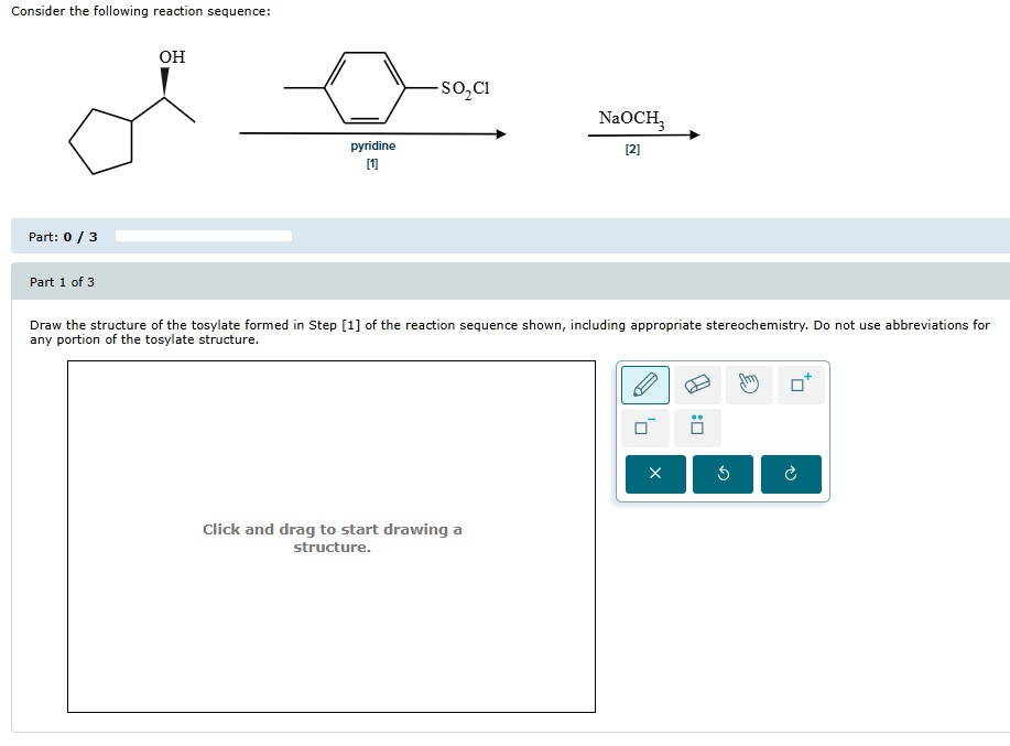 Solved Consider the following reaction sequence: 1) ﻿Draw | Chegg.com