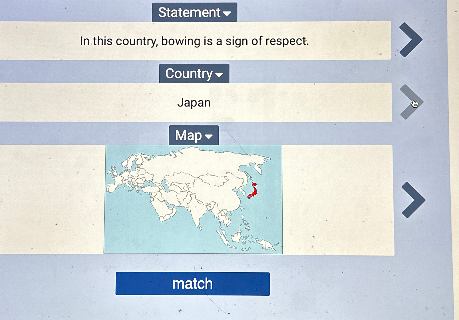 Solved In this country, bowing is a sign of respect.JapanMap | Chegg.com