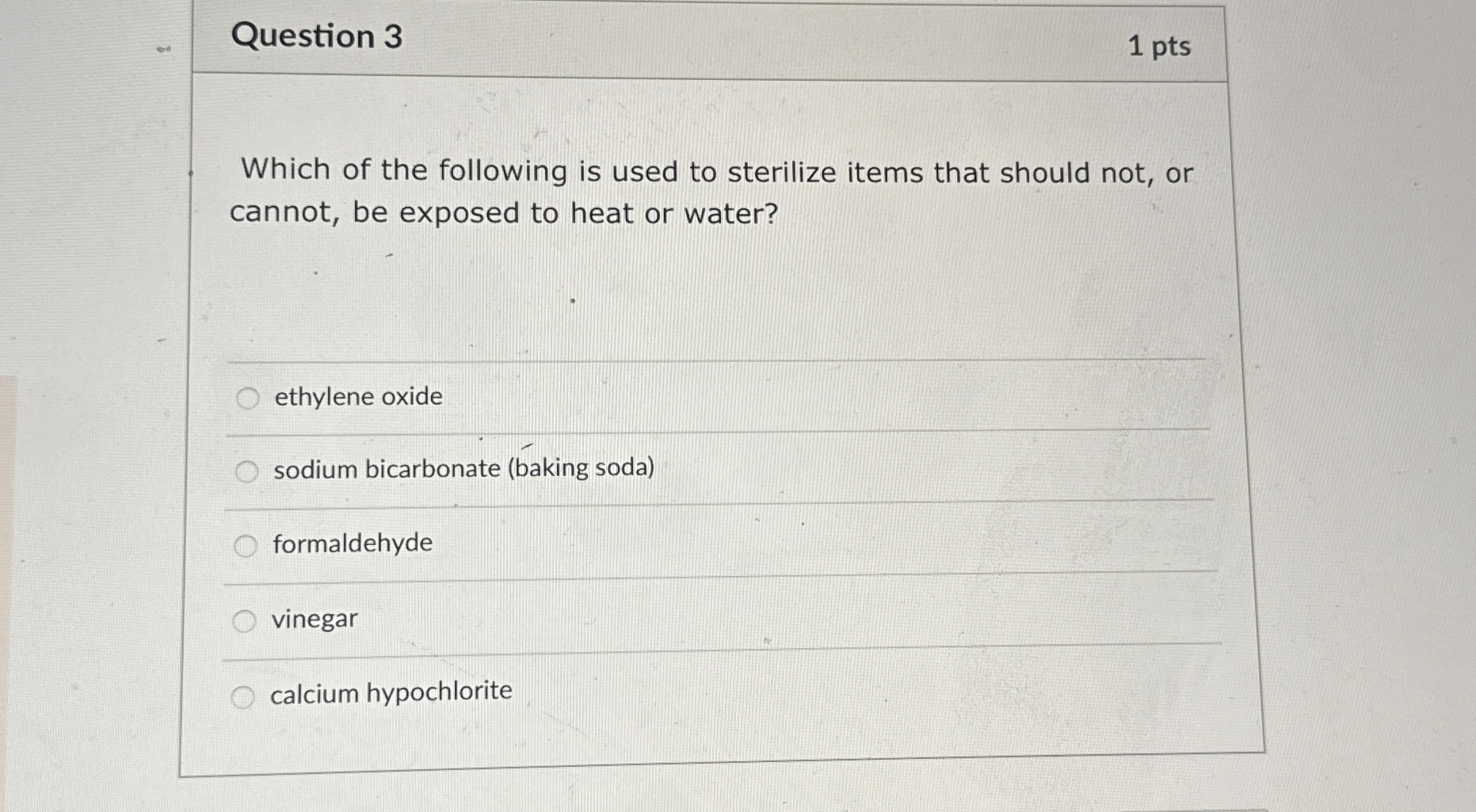 Solved Question 31 ﻿ptsWhich of the following is used to | Chegg.com