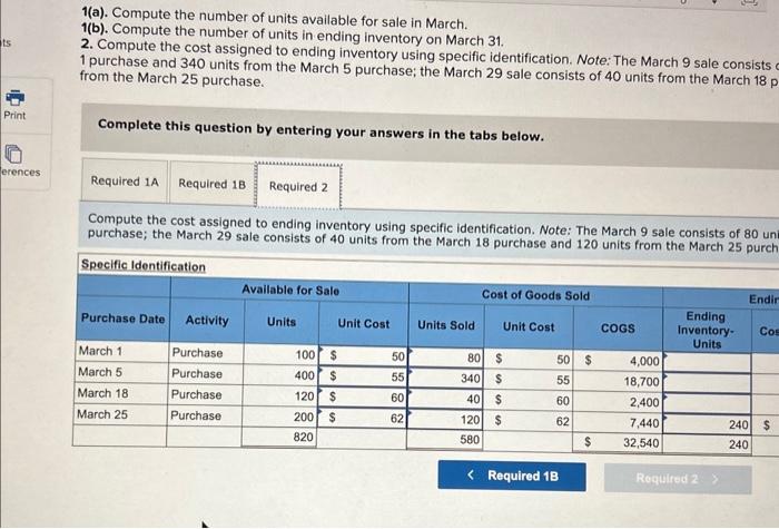 Solved 1 30 points Mc Print References Sunday Legend No | Chegg.com