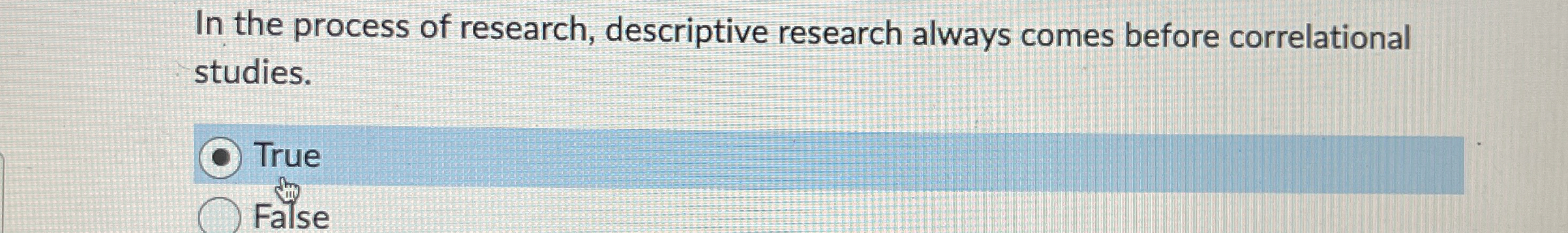 Solved In the process of research, descriptive research | Chegg.com