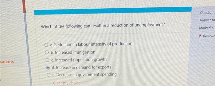 Solved Which of the following can result in a reduction of | Chegg.com