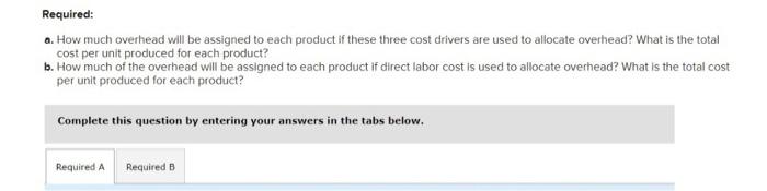 Solved Shady Fabrication Group (SFG) manufactures components | Chegg.com