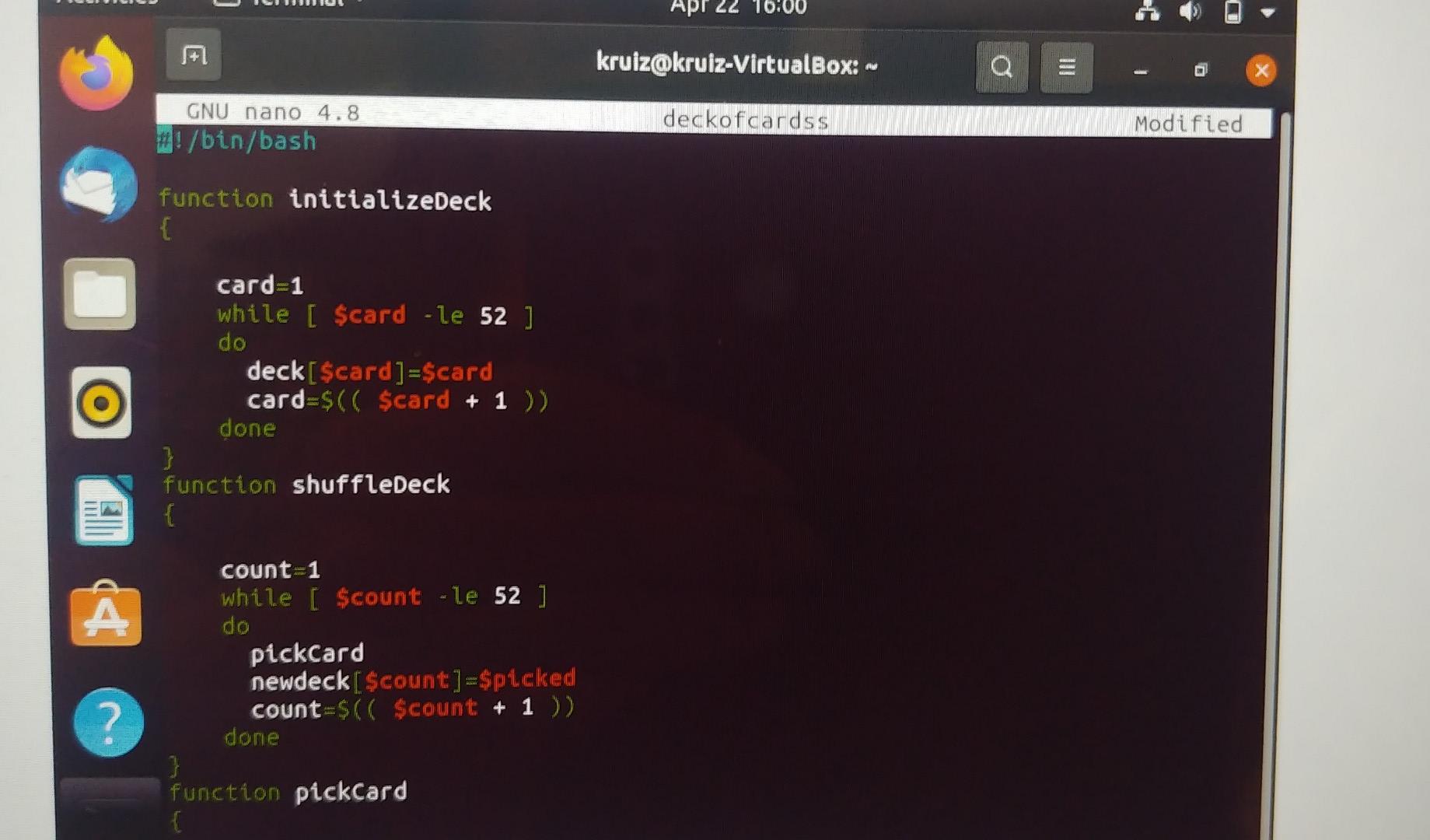 The following is for Linux(VM). It is not for Python, | Chegg.com