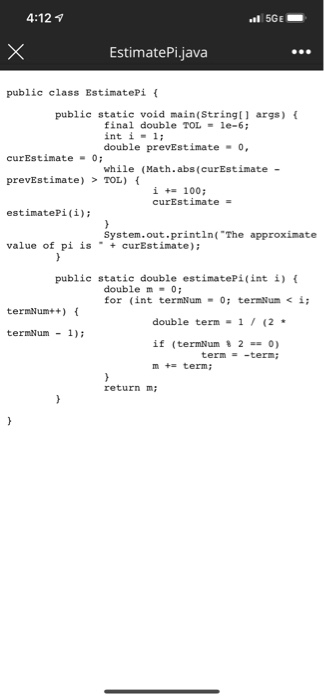 Solved Most problems will require writing code in Java. | Chegg.com