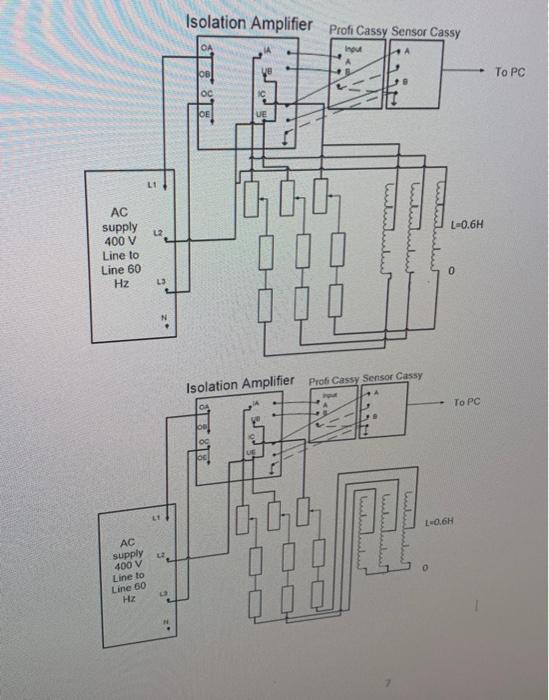Solved Isolation Amplifier Profi Cassy Sensor Cassy To PC | Chegg.com