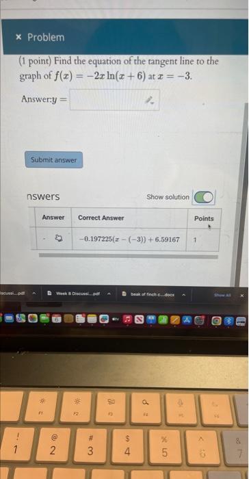 Solved (1 point) Let H(x)=F(G(x)) and J(x)=F(x)/G(x). | Chegg.com