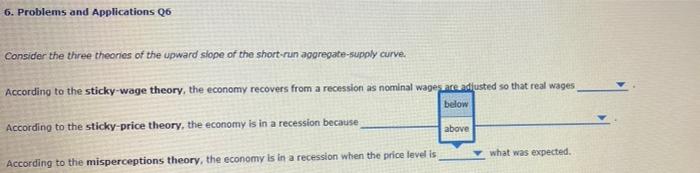 Solved 6. Problems and Applications Q6 Consider the three | Chegg.com
