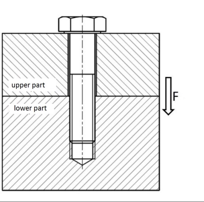 2. The two steel blocks will be joined as shown in | Chegg.com