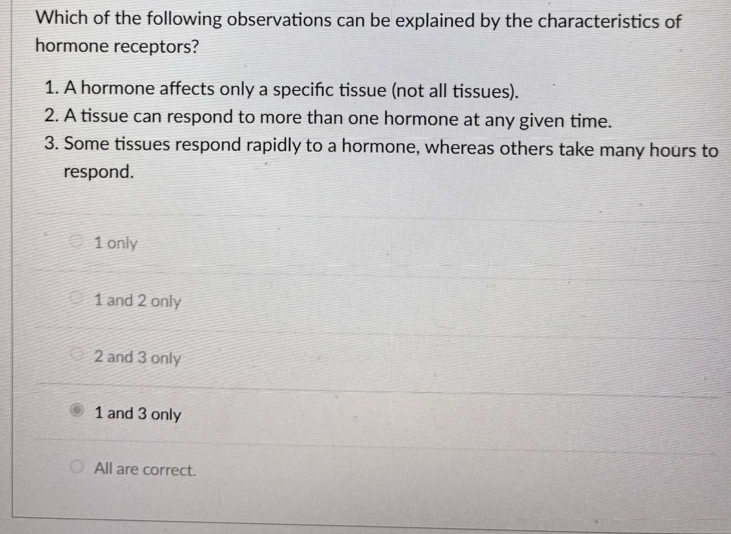 Solved Which of the following observations can be explained | Chegg.com